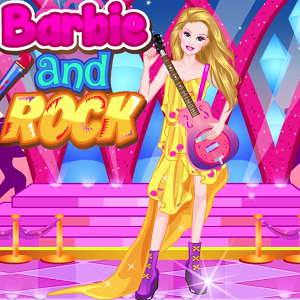 Barbie and Rock - Play Barbie and Rock at UGameZone.com