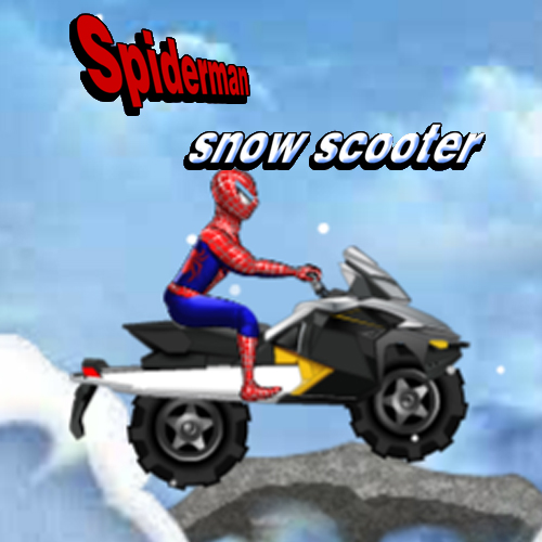 Spiderman Snow Scooter - Play Spiderman Snow Scooter at UGameZone.com