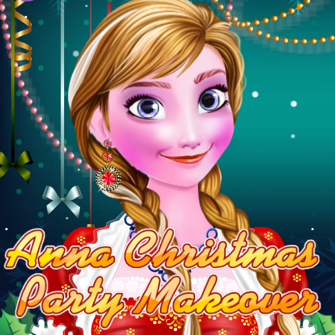 Anna: Christmas Party Makeover - Play Anna: Christmas Party Makeover at ...